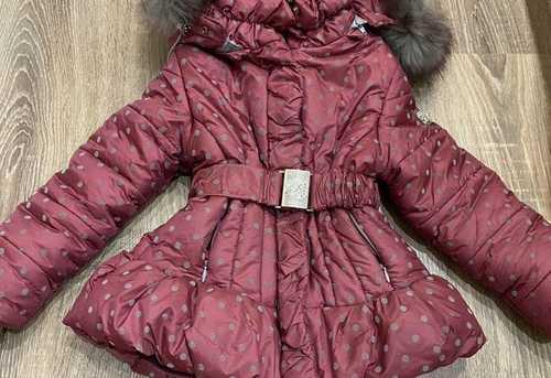 Куртка детская для девочки зимняя