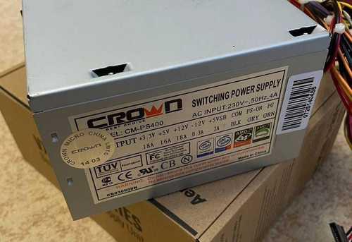 Блок питания crown CM-PS400W 400W