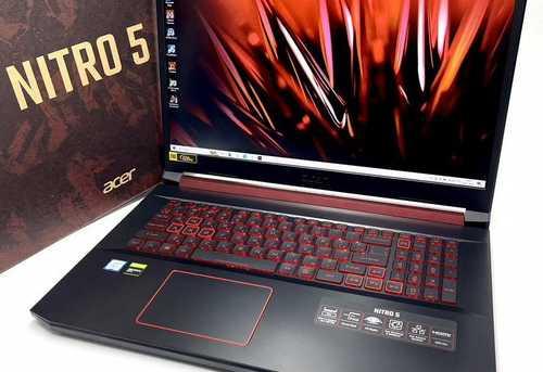 Новый игровой Acer Nitro 5 17,3"120Hz