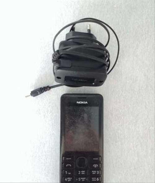 Кнопочный телефон Nokia 206 Dual Sim