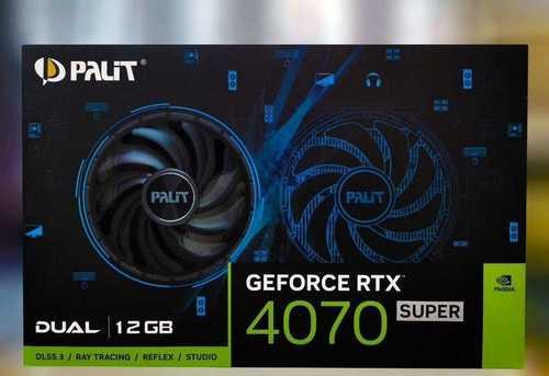 Видеокарта Palit RTX4070 Super Dual 12Gb