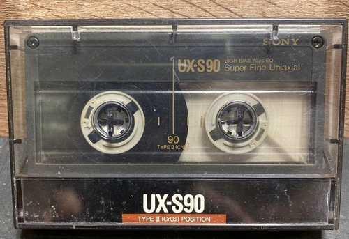 Аудиокассета Sony UX-S90 тип 2 хром