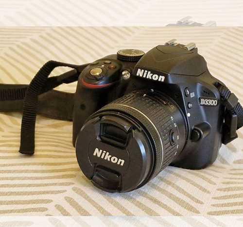 Зеркальный фотоаппарат Nikon D3300 AF-P 18-55 kit