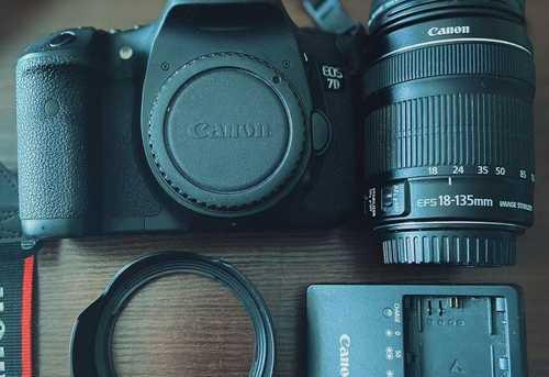 Canon EOS 7D + 18-135mm