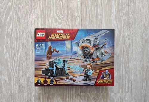 Новый Lego Marvel SH 76102 Thor's Weapon Quest