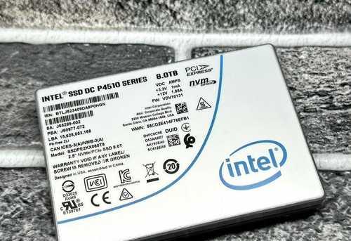 Intel SSD DC P4510 Series 8.0 Tb