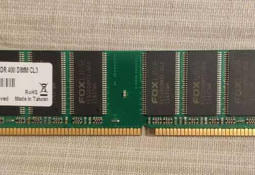 Оперативная память 1 gb DDR dimm cl3