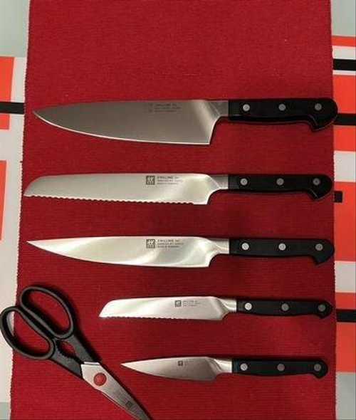 Набор ножей в блоке с самозаточкой Zwilling Pro