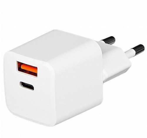 Зарядное устройство TFN Nano USB A C PD 20W, белое