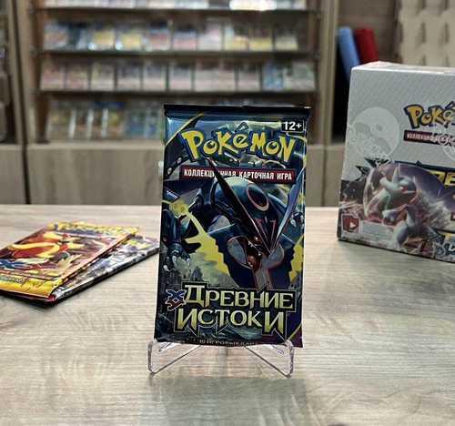 Бустер карточек Pokemon Древние Истоки