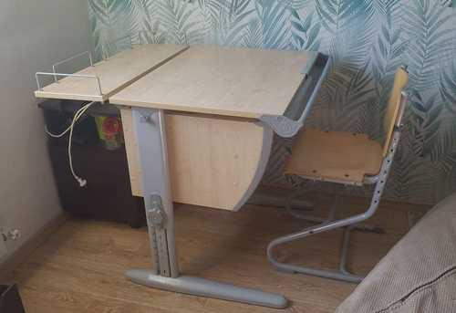 Стол компьютерный детский для школьника и стул