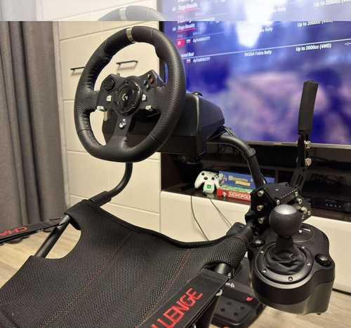 Logitech g920 xbox  shifter   ручник