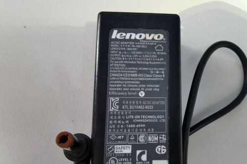 Lenovo 20V 3,25а Блок Питания Зарядка На Ноут