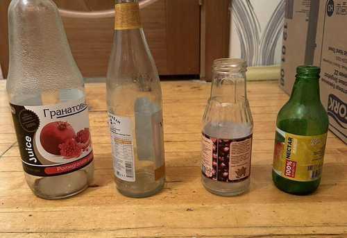 Бутылка стеклянная