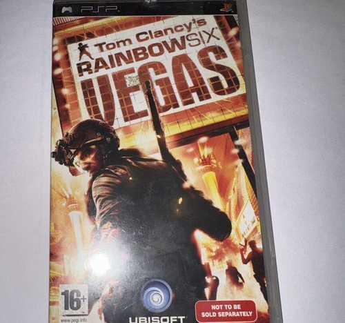 Диск Tom Clancy's Rainbow Six: Vegas для PSP