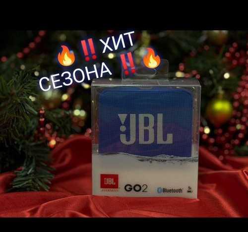 Колонка jbl GO2 синяя