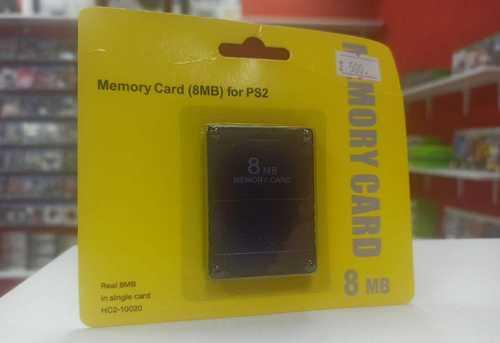 Memory card, карта памяти 8mb для ps2