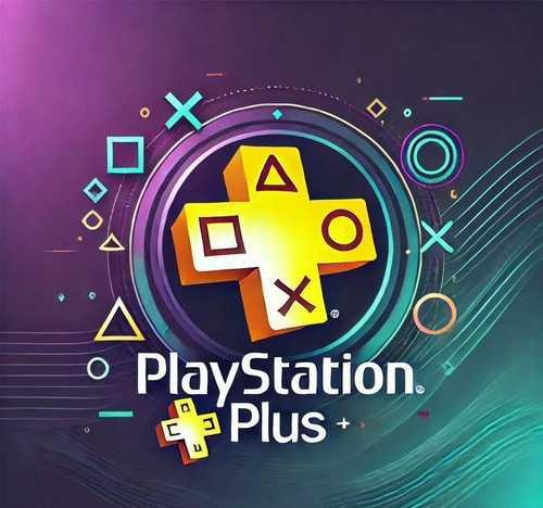 Подписка PS plus 12м