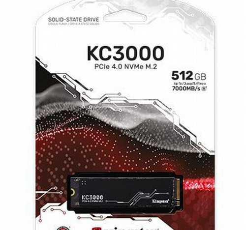 Ssd m2 nvme 512gb Kingston kc3000