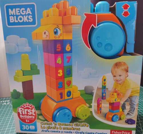 Конструктор новый Fisher-Price Mega Bloks оригинал