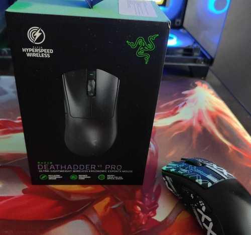 Игровая мышь razer deathadder v3 pro