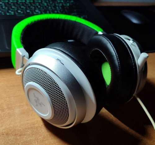 Наушники Razer Kraken Mercury (Green Custom)