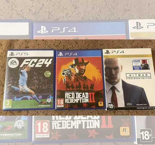 Игры для PS4/PS5 на дисках