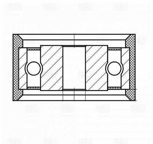 Ролик привод. ремня для а / м УАЗ 3151 hunter (03)