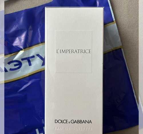 Dolce gabbana духи imperatrice