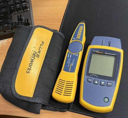 Fluke microscanner2 + щуп IntelliTone Pro 200