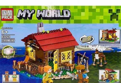 Лего My World "Рыбацкая хижина" 399 деталей