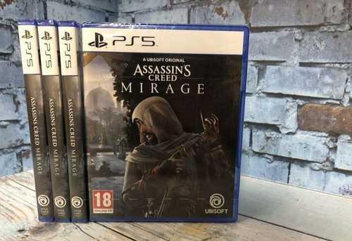 Assassins creed mirage ps5 диск новый