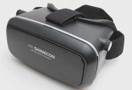 Очки виртуальной реальности черные VR Shinecon