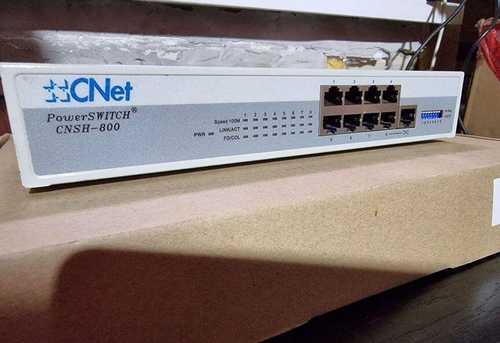 Cnet Cnsh 800 8 Ports Power Ethernet Switc
