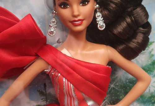 Кукла Barbie Барби 2019 Holiday Брюнетка