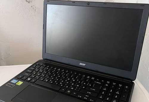 15.6" Acer Aspire E1-570G, 500 ГБ, Core i3-3217U, RAM 8 ГБ, GeForce 820M 1 ГБ