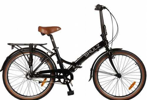 Cкладной велосипед shulz Krabi V-brake черный
