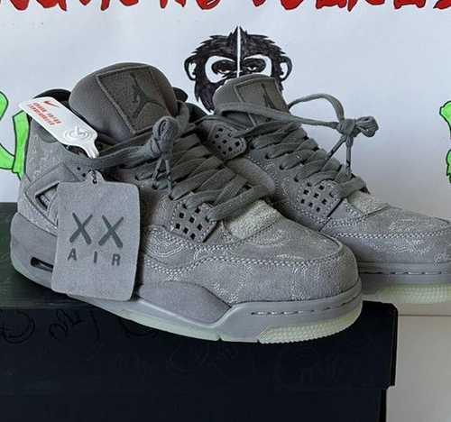 Кроссовки nike AIR jordan 4 retro x kaws