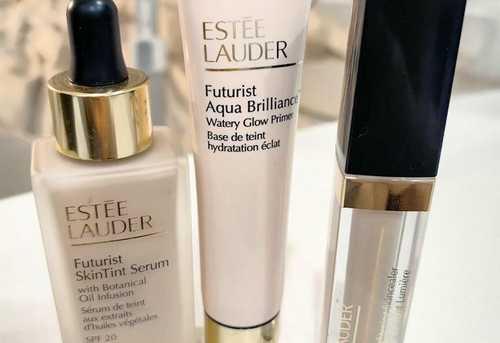 Estée Lauder тональный, праймер и консилер