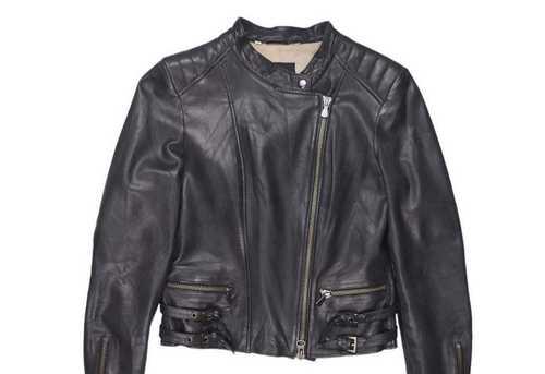 Куртка кожаная nvsco 2107 bikers lamb leather