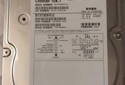 Жесткие диски scsi HDD Cheetah 10K.7 373207LC 73gb