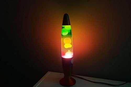 Декоративный светильник ночник Старт "Лава-лампа"