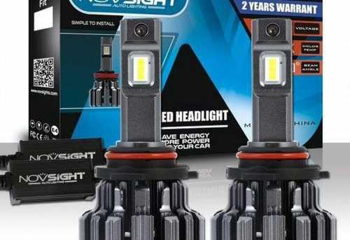 LED лампы Novsight F03, 15000 Lm, 2шт. - HB4
