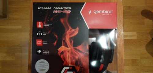 Игровая компьютерная гарнитура Gembird MHS-G210