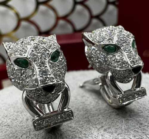 Серьги Panthere de Cartier из золота в Москве