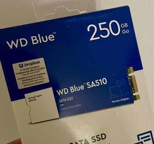 Жесткий диск SSD WD Blue SA510 (M.2 2280 SATA)