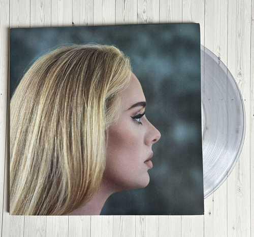 Adele 30 Clear vinyl виниловая пластинка альбом