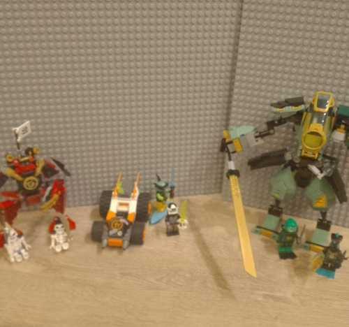 Lego ninjago 71750, 71706, 70665