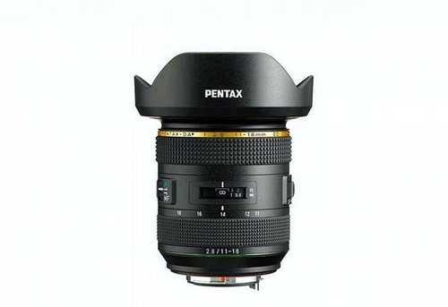 Объектив Pentax HD pentax-DA 11-18mm f/2.8ED DC AW
