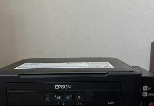 Принтер Epson L210 струйный